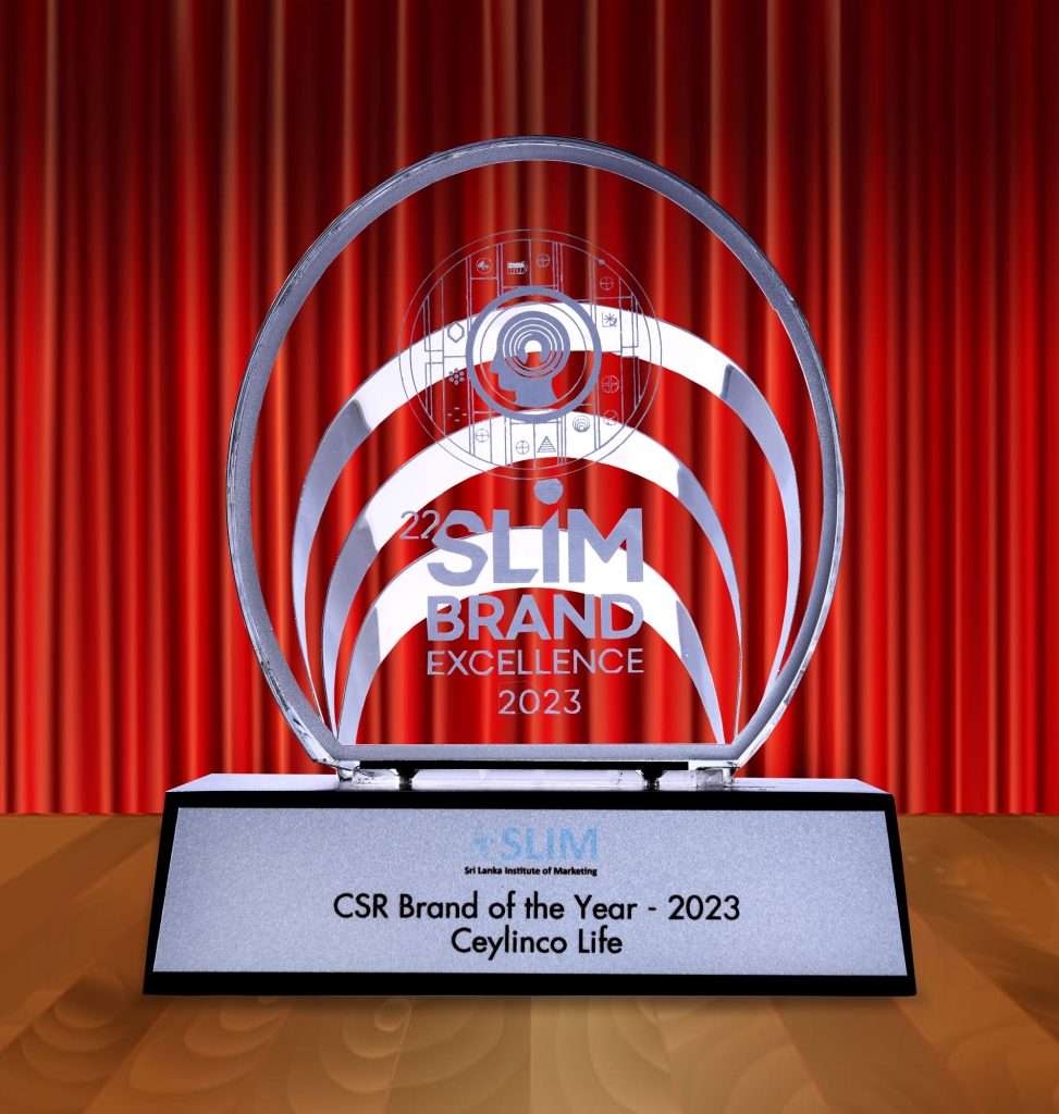 CSR Brand Of The Year 2023- Silver - Life Insurance Sri Lanka ...